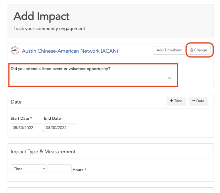 GivePulse Step by Step Guide - Austin Chinese-American Network